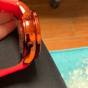 Johnny Dang | Accessories | Johnny Dang Signature Dial Red Tone Watch ...